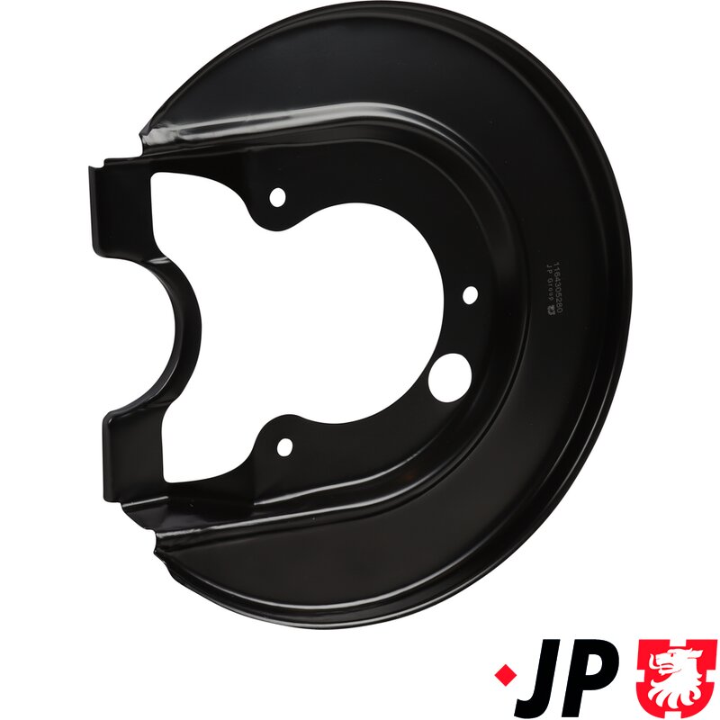 G4 Rear Backing Plate - Right (For 232mm Brake Disc) - Cool Air VW