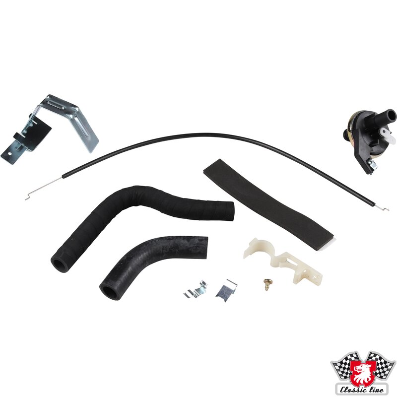 Varmeventil i plast med slanger - SBMotor